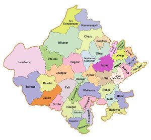 Rajasthan Districts List 2026 | Rajasthan New District Map
